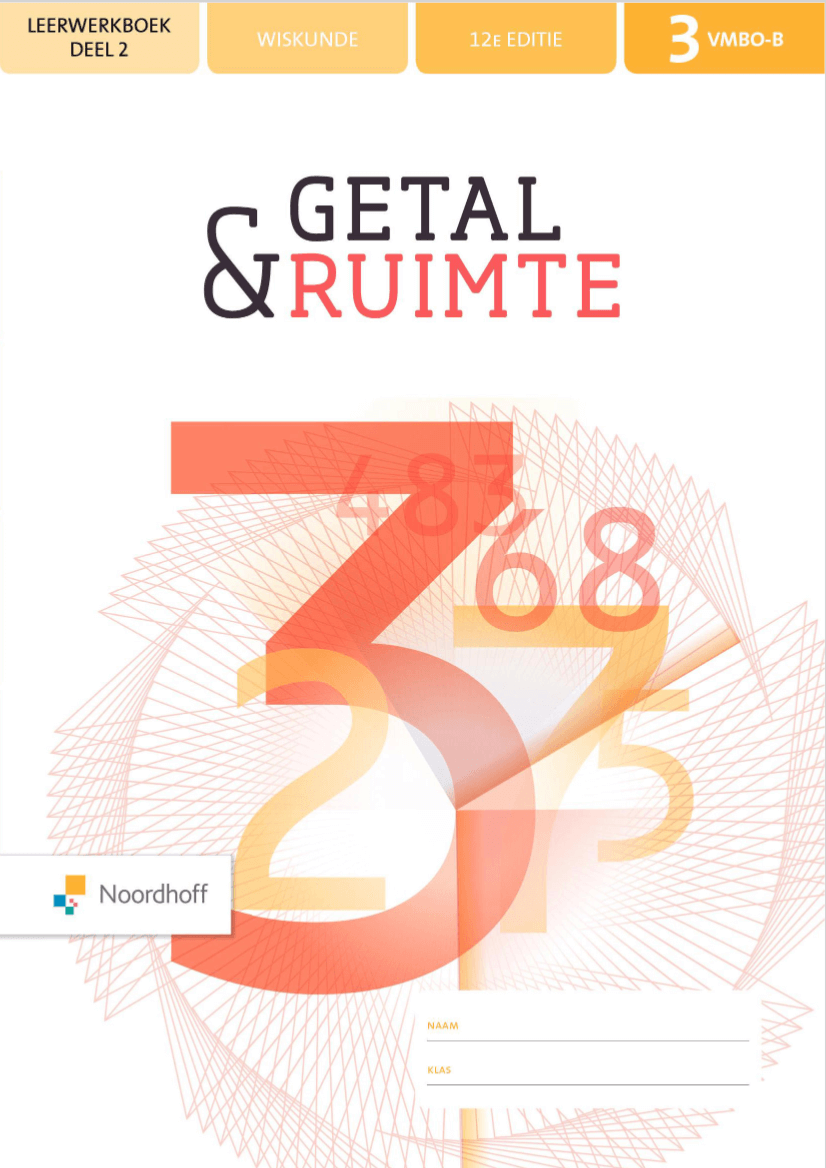 Inhoud getal & ruimte | Leerwerkboek deel 2 | 3 vmbo-B