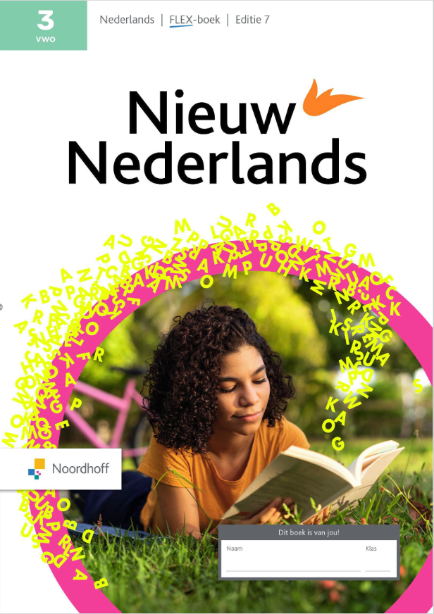 Inhoud Nieuw Nederlands | FLEX-boek | 3 vwo | Uitleg