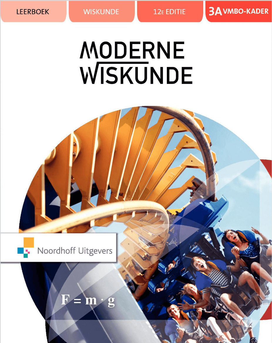 Inhoud Moderne Wiskunde | Leerboek A | 3 vmbo-kader | Uitleg