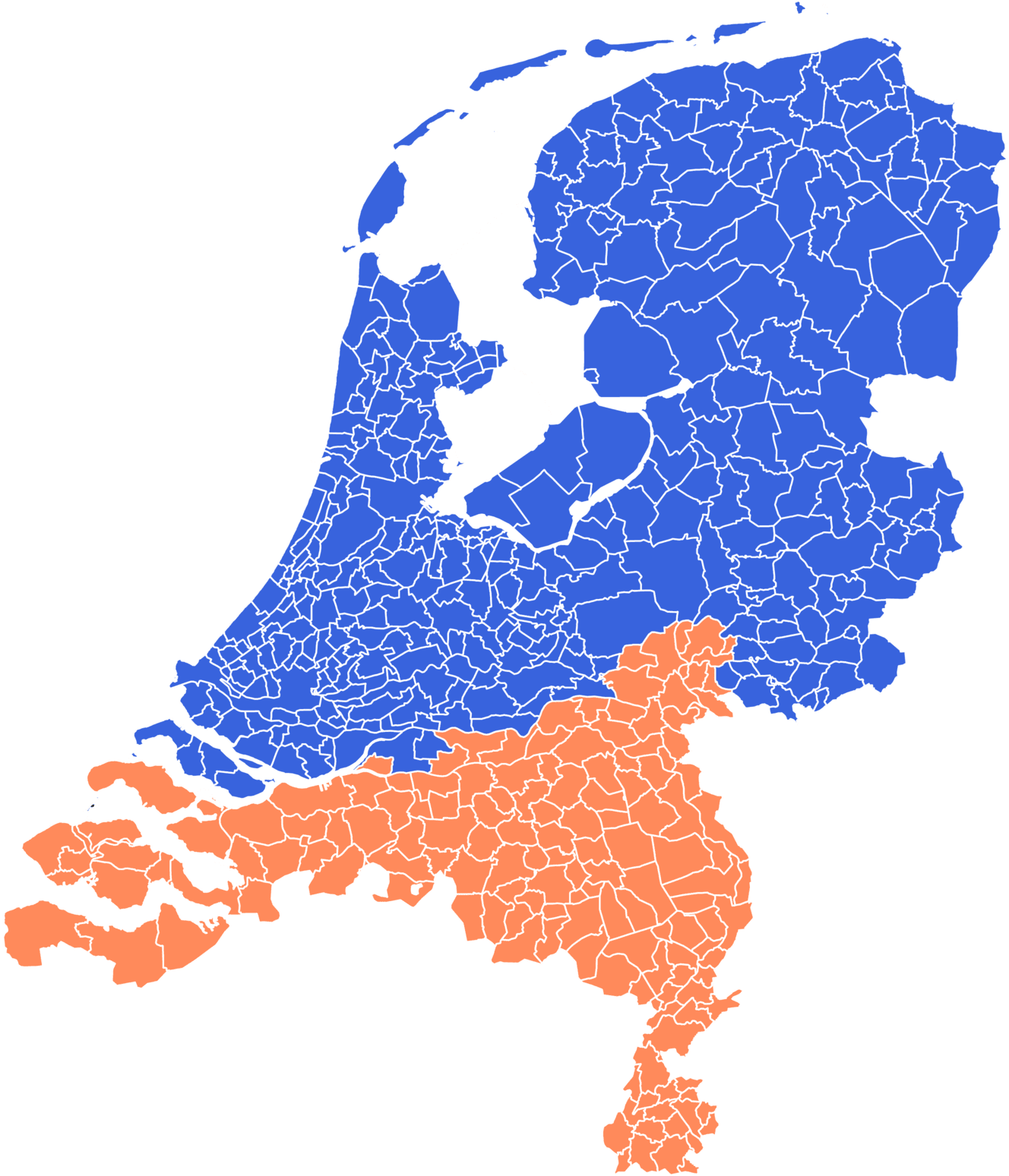 Scholen in regio Zuid